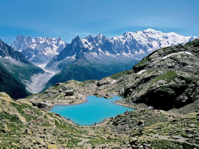 Idée rando : le Lac Blanc - Location de ski Chamonix